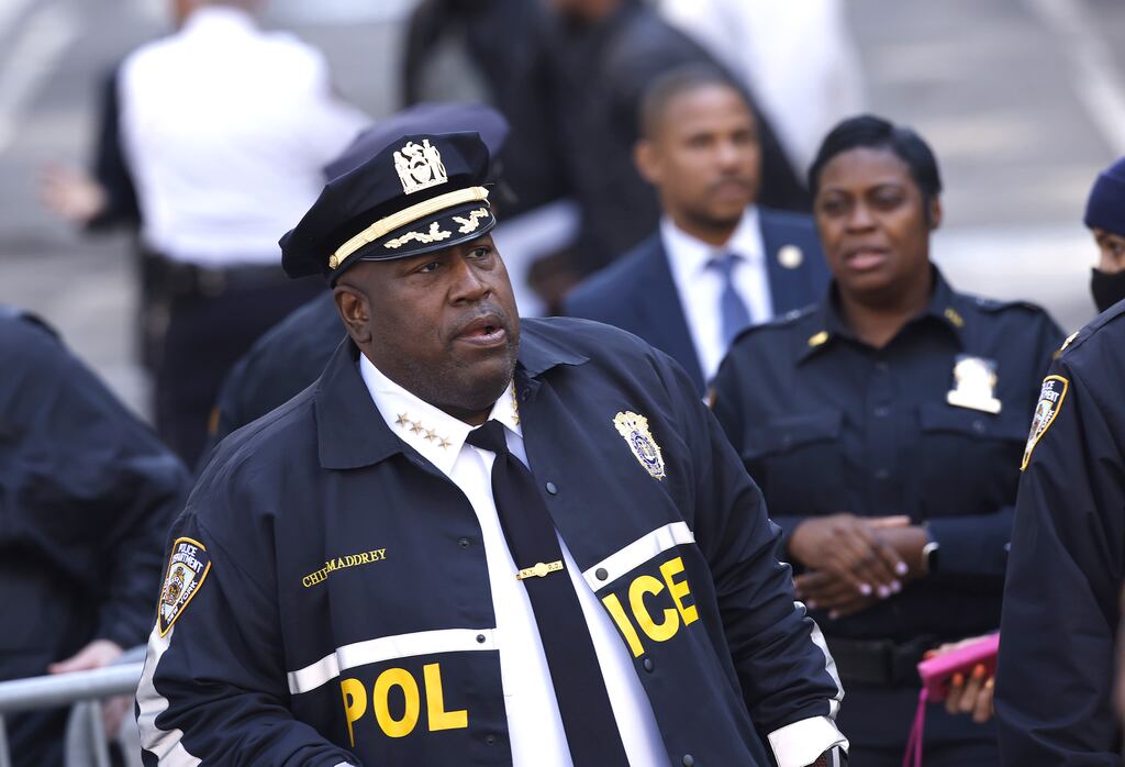 Top Uniformed NYPD Officer Jeffrey Maddrey Resigns Amid Sexual ...