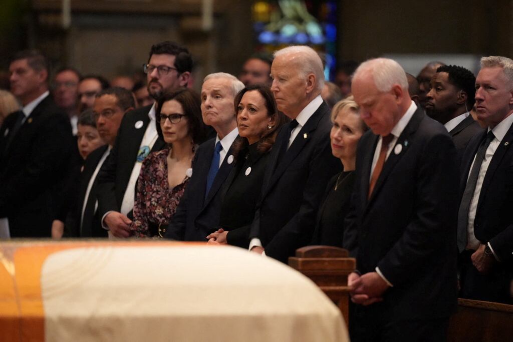 Donald Trump Ignores Funeral Service for Victims of MAGA Madman