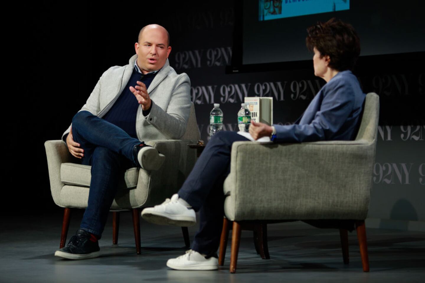 Trump Target Brian Stelter Returns to CNN in Time for Debate