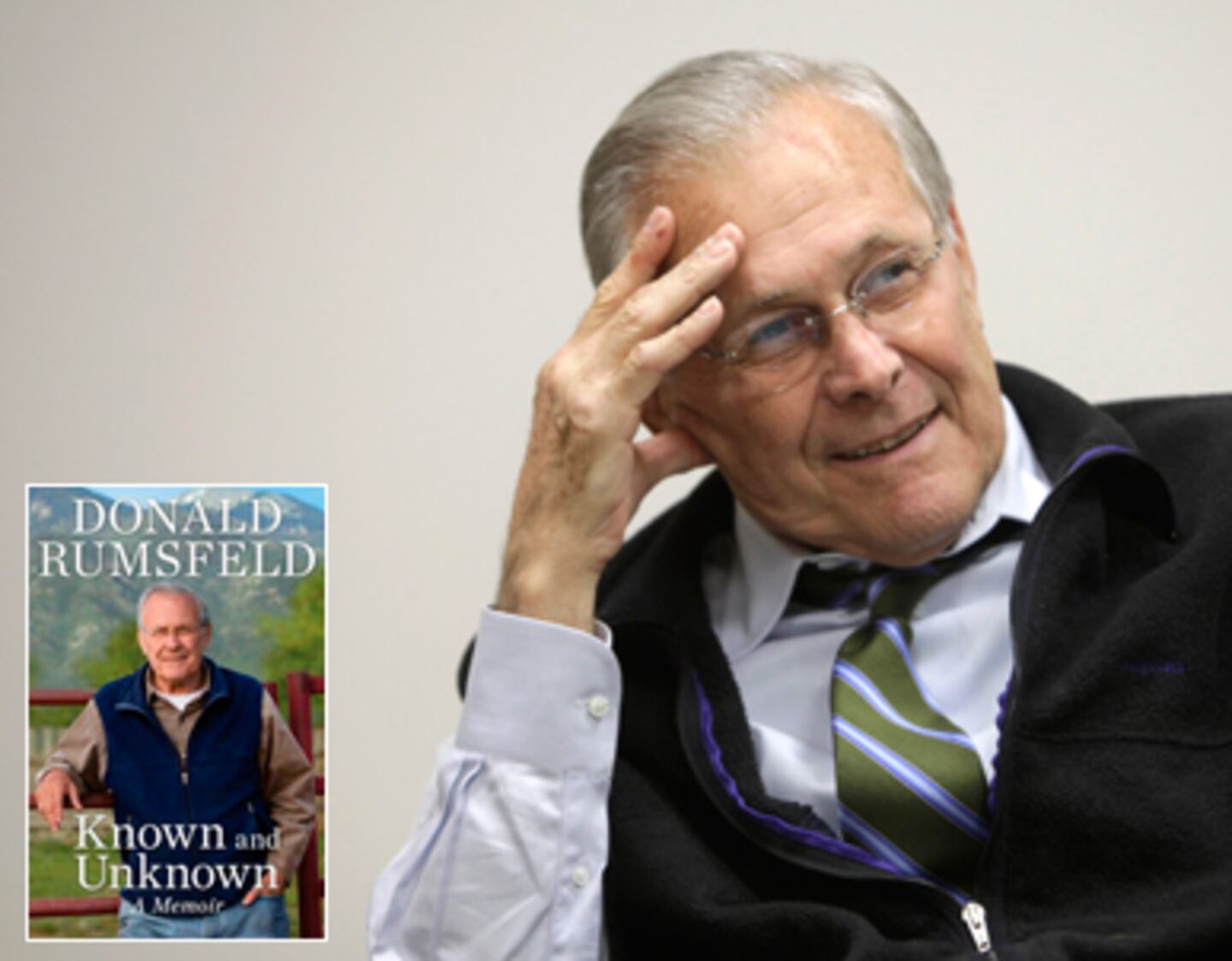 Donald Rumsfeld Still Defiant in New Book, Known and Unknown