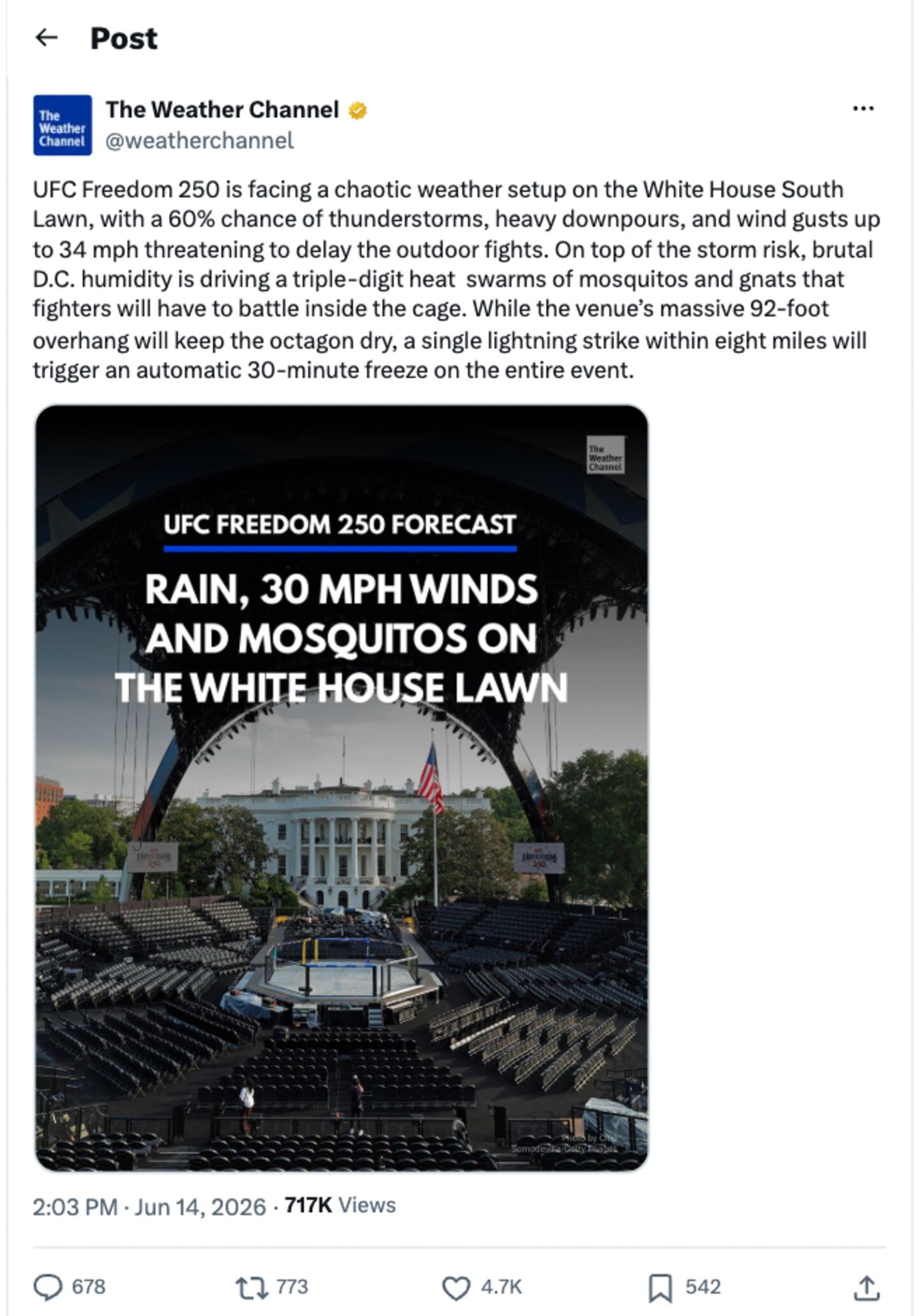 Team Trump Mocked for Raging at Birthday Rain