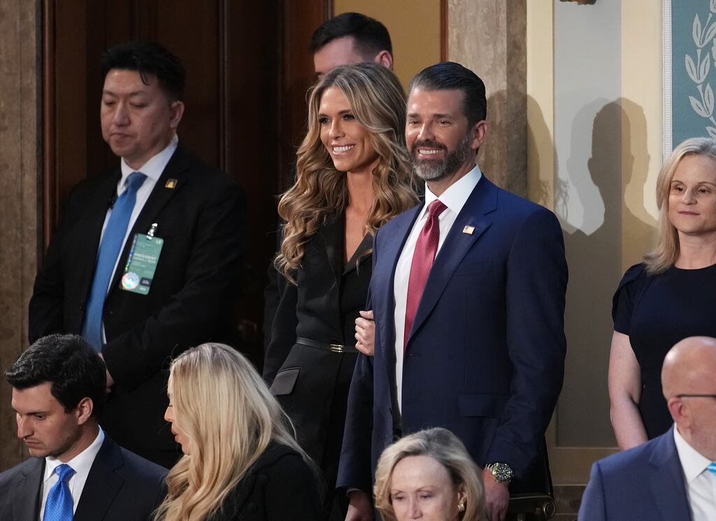 Donald Trump Jr. Parades New Girlfriend Bettina Anderson at Dad’s Big ...