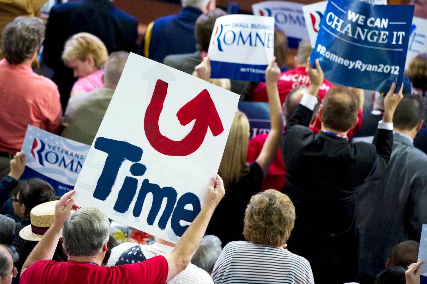 Signs at the RNC