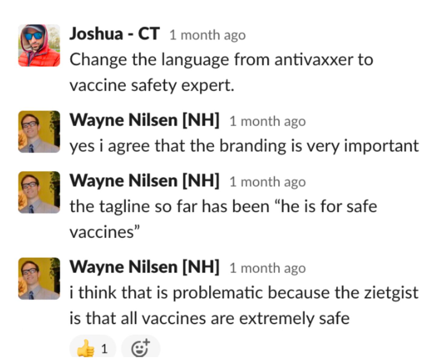 A Journey to the Center of RFK Jr.’s Dark, Public Slack Channel