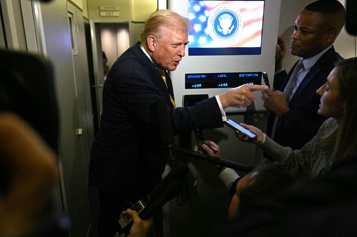 Testy Donald Trump Chastises ‘Aggressive’ Female Reporter