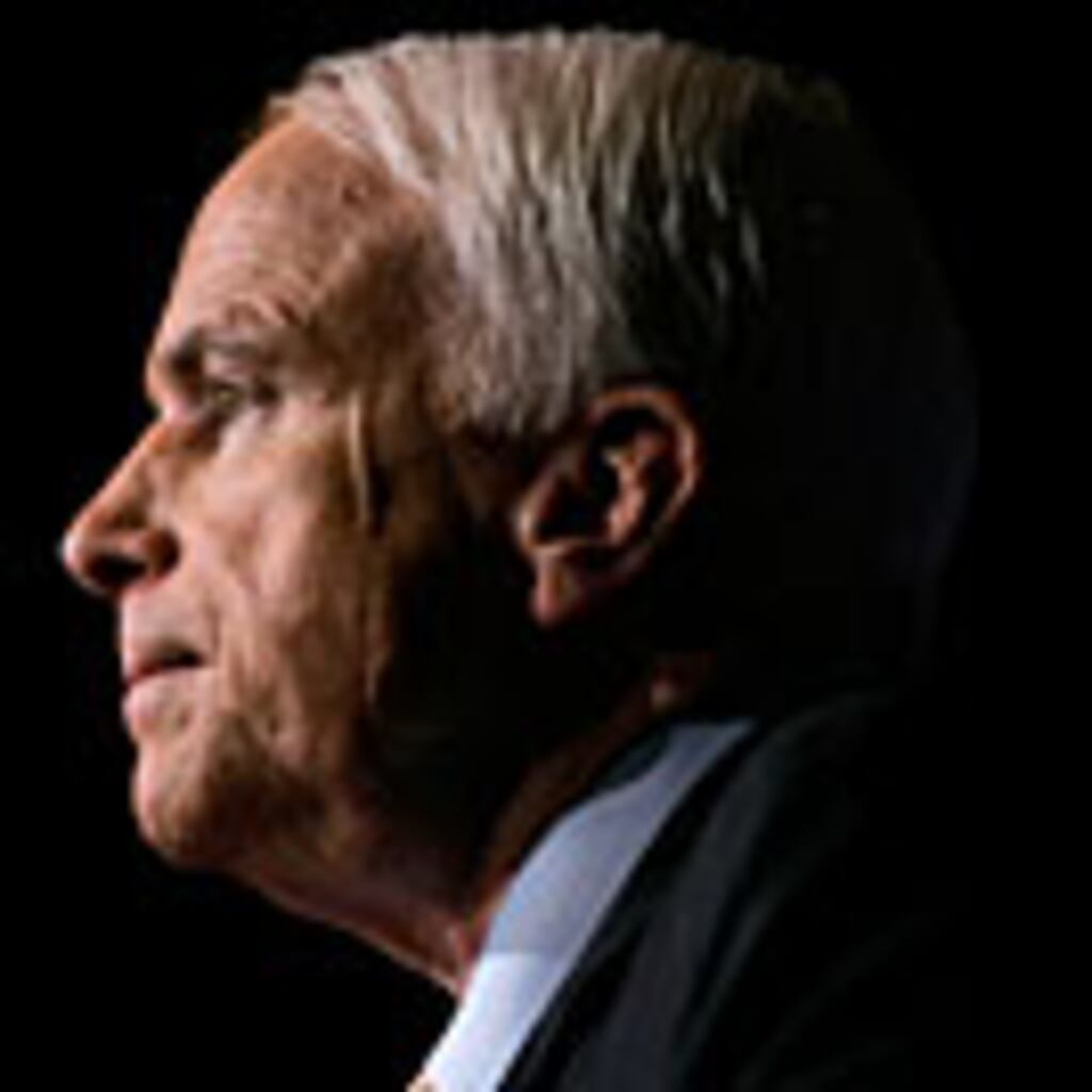 McCain Battles the Camera