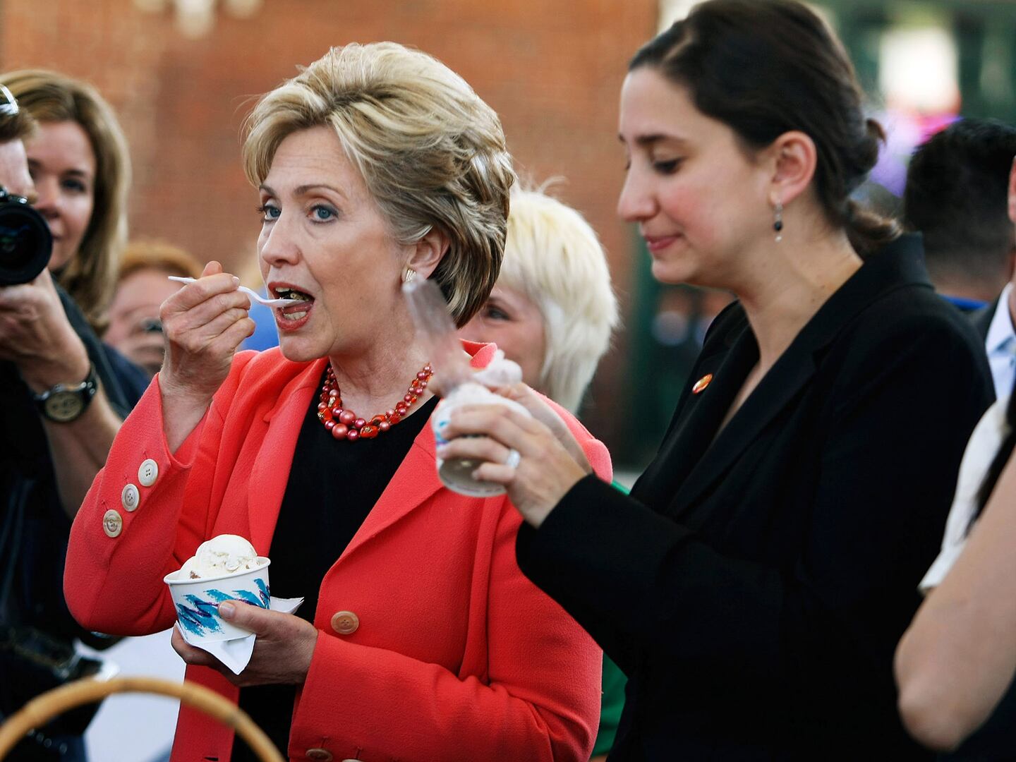 Politicians Eating Ice Cream (Photos)