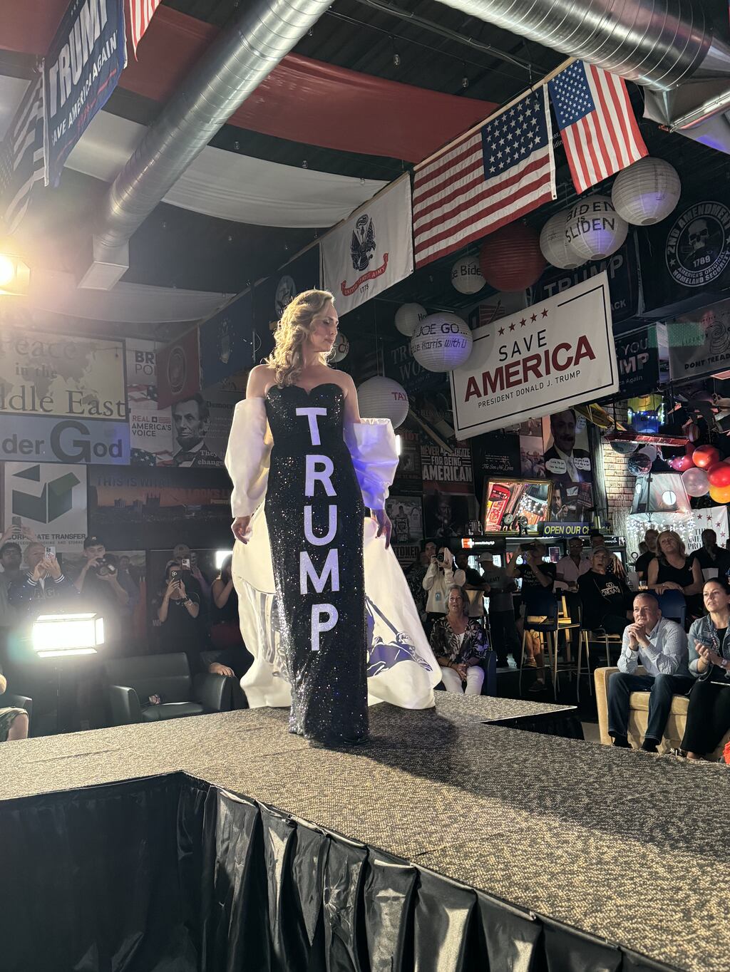 Inside a Truly Trumpian Runway Show, the Hottest Ticket on the MAGA ...