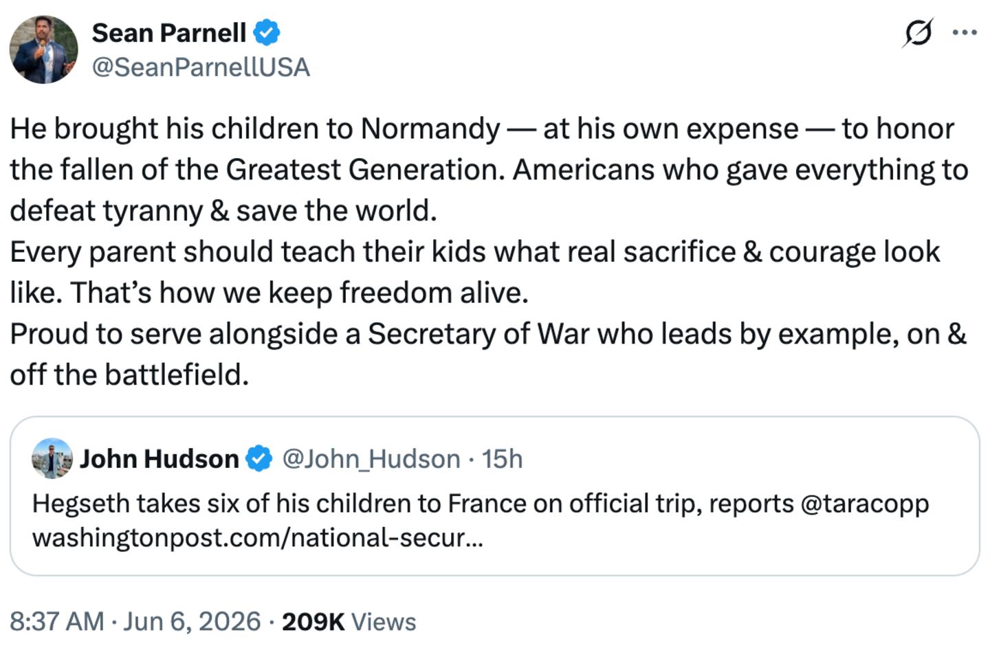 French Villagers Tell ‘Persona Non Grata’ Pete Hegseth to GTFO