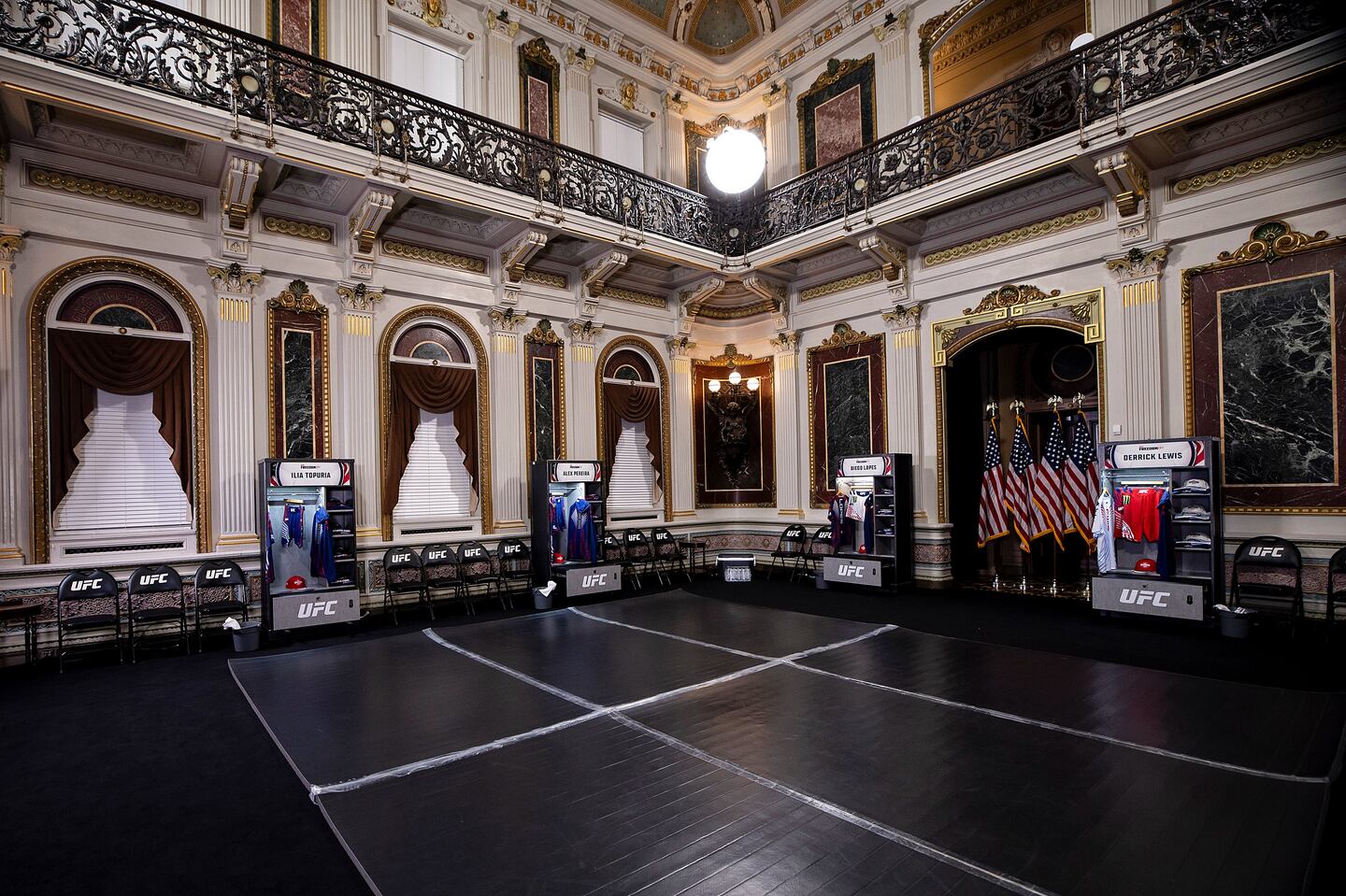 Trump, 80, Turns Iconic White House Area Into Tacky Locker Room
