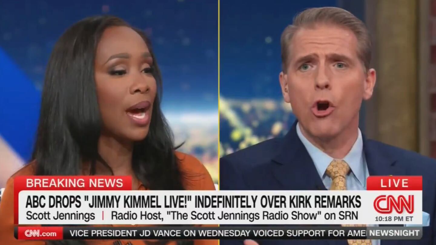 CNN Host Abby Phillip Shuts Down Scott Jennings’ Jimmy Kimmel Excuses