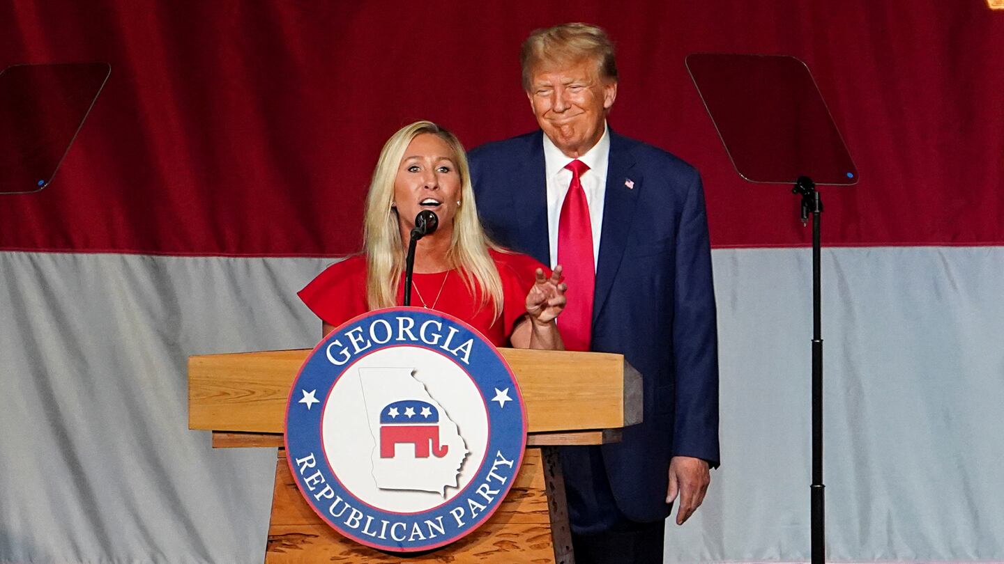 MTG Fires New Salvo in War Threatening Trump’s MAGA Crown