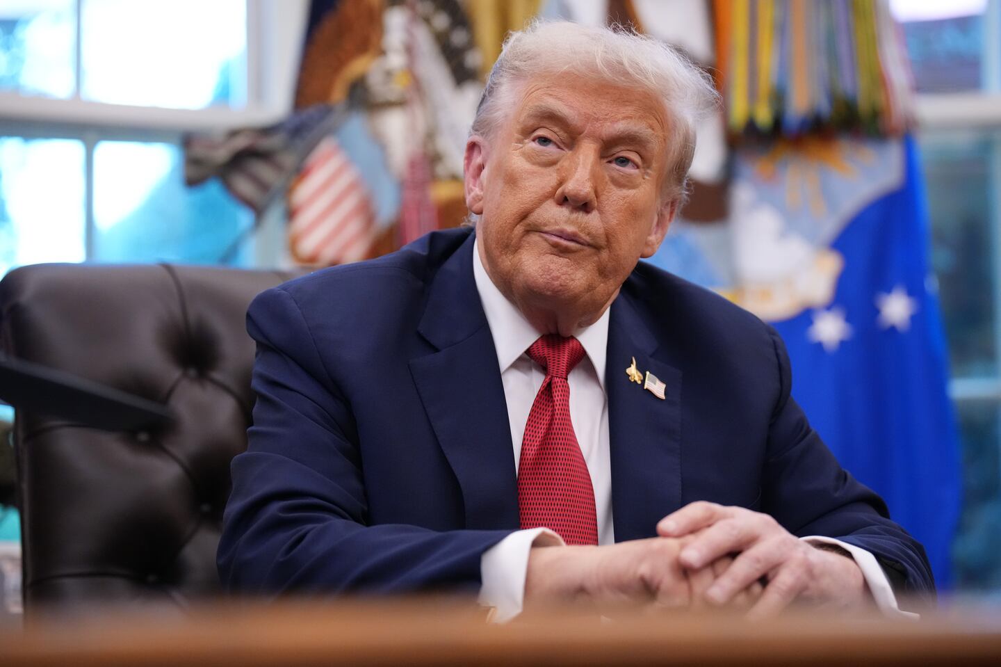 How the New Iconic Photo of Trump Exposes What He Really Cares About