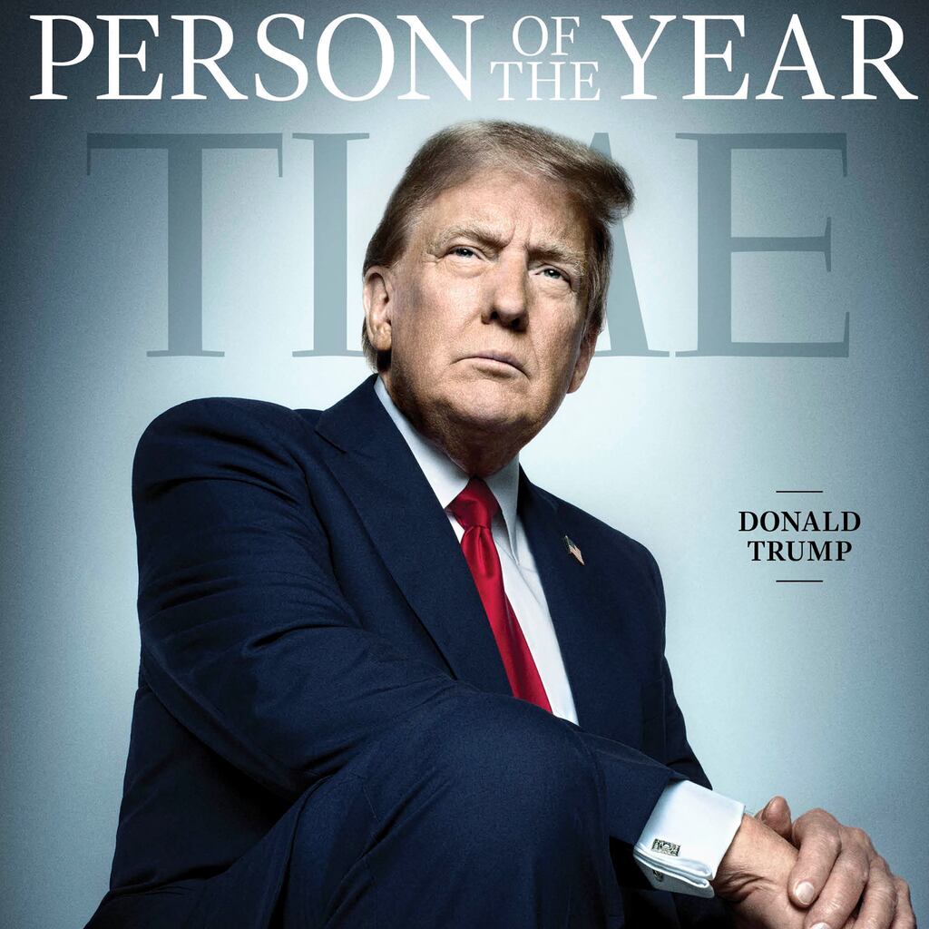 Trump Parades Out Melania and Family for Time Cover Event