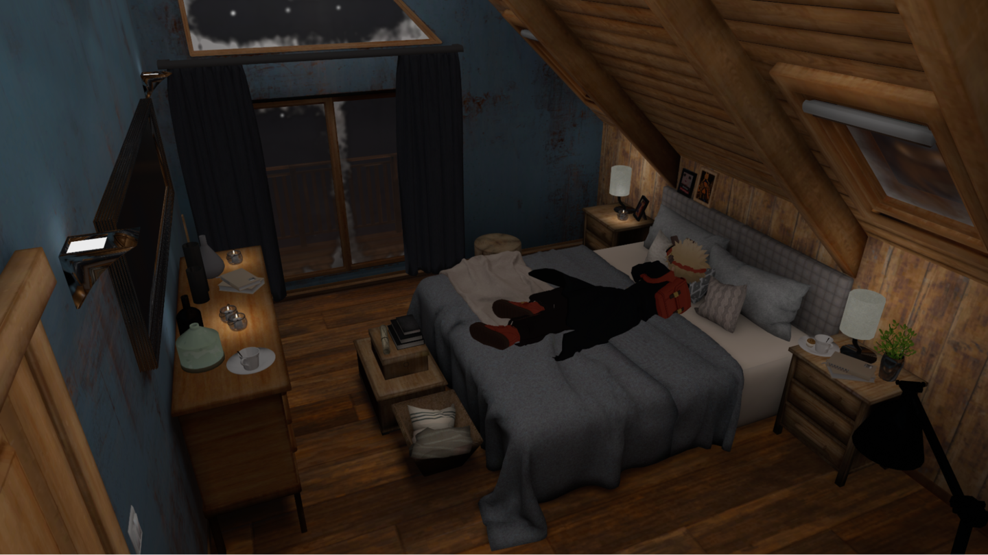 How Folks Snuggle, Snore, and Sleep in Virtual Reality Each Night