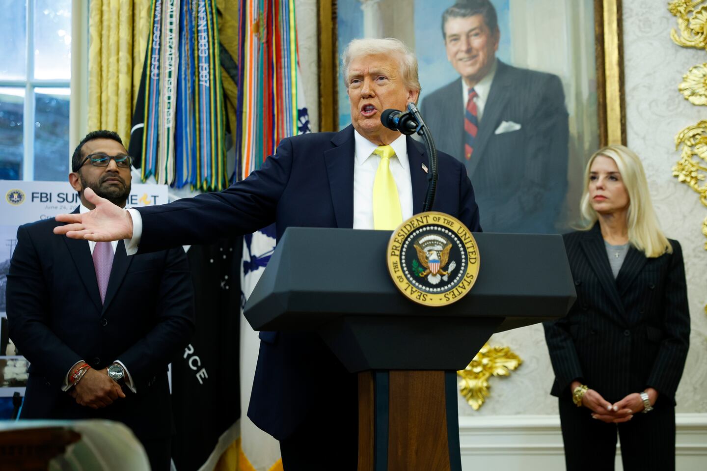Trump’s Purge on Enemies Triggers Menacing Memories of Saddam Hussein