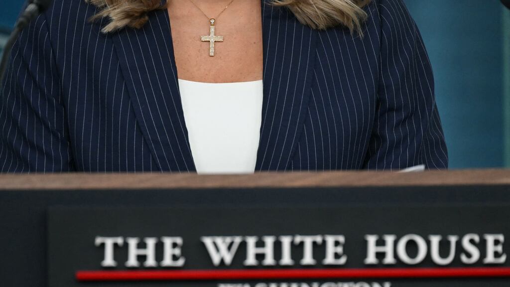 Karoline Leavitt Drops Cross Pendant After ‘South Park’ Spoof