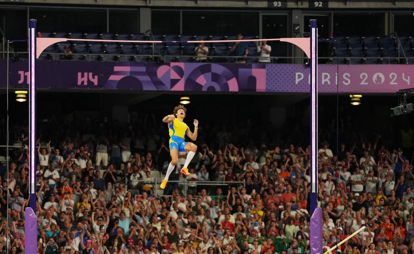 Pole Vault GOAT Mondo Duplantis Soared—Literally—at the Paris Olympics