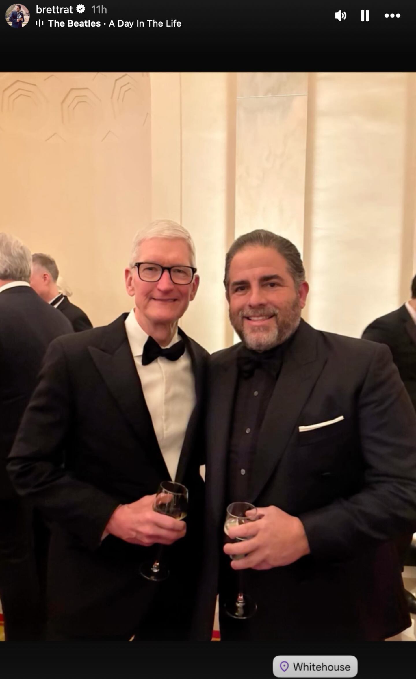 Apple CEO Scrambles to Save Face After Partying With Melania