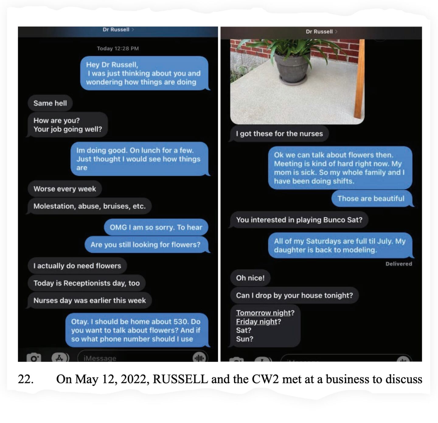 FBI Says Pediatrician Stephanie Russell Asked Staff for Help Finding a ...