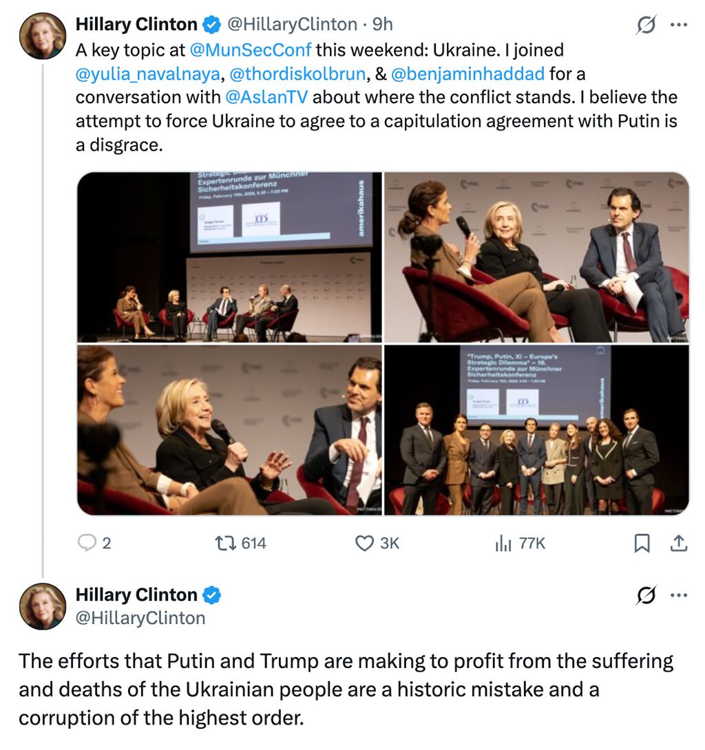 Hillary Clinton Clashes With Czech Minister Petr Macinka in Heated ...