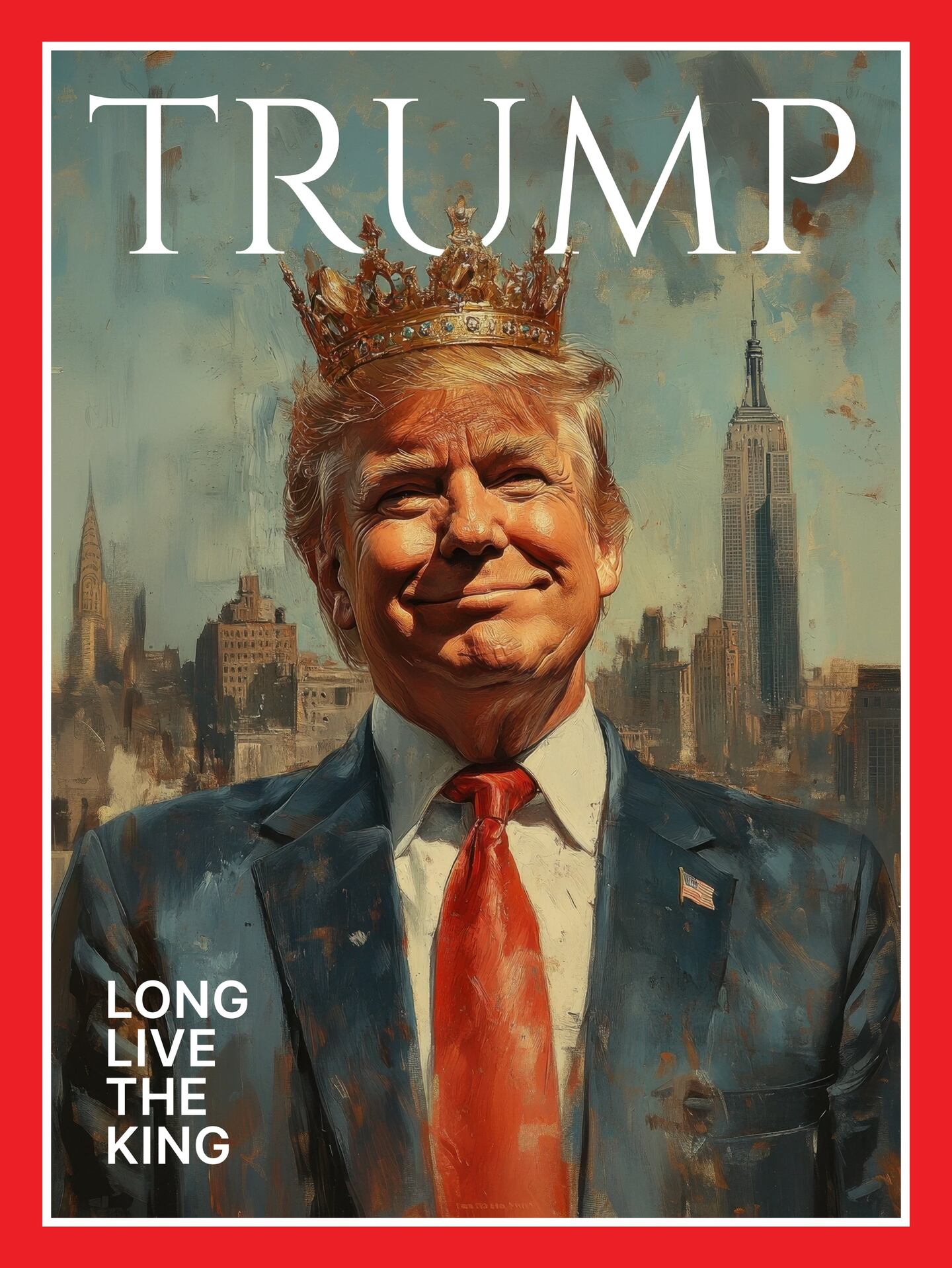 Trump Suddenly Doesn’t Want to Be a King as Massive Protests Loom