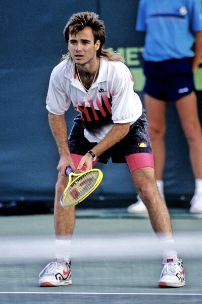 Evolution of Tennis Fashion: Photos of Andre Agassi, Serena Williams ...