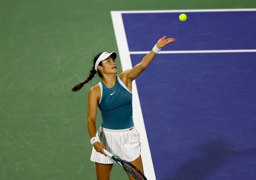 Tennis Champ Emma Raducanu Breaks Down on Court After Spotting Stalker