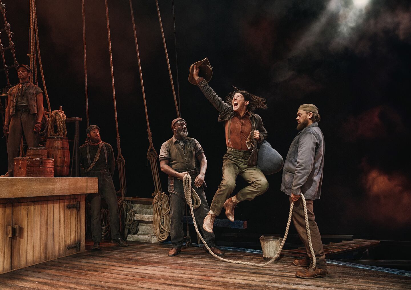 Broadway Review: ‘Swept Away’ Is Tunefully Lost at Sea