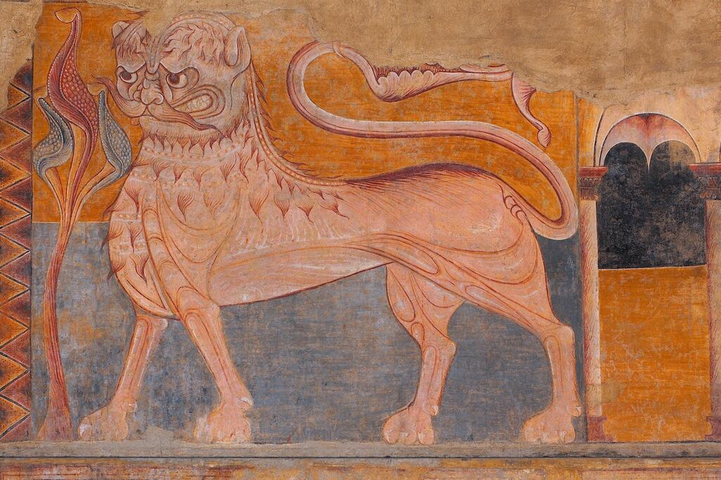 Medieval Lion at the Cloisters is the Daily Pic by Blake Gopnik