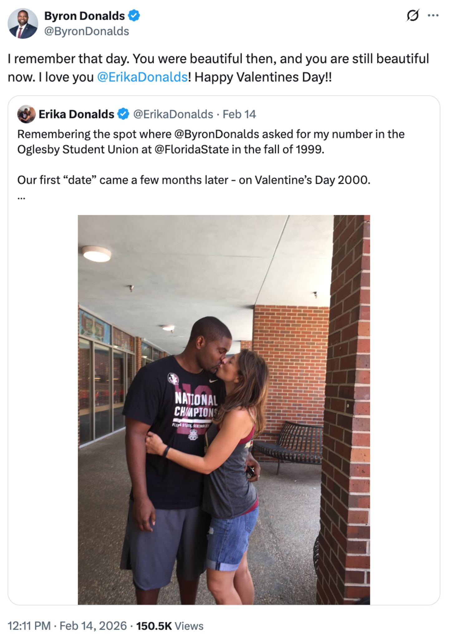 MAGA Rep Byron Donalds' Ex-Wife Makes Bizarre Claim About His Accent