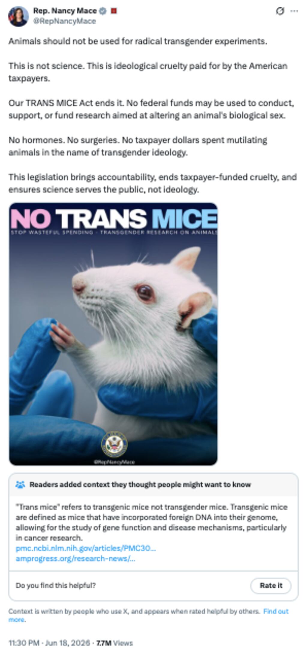 MAGA Rep. Mocked Over Bonkers ‘Transgender Mice’ Bill
