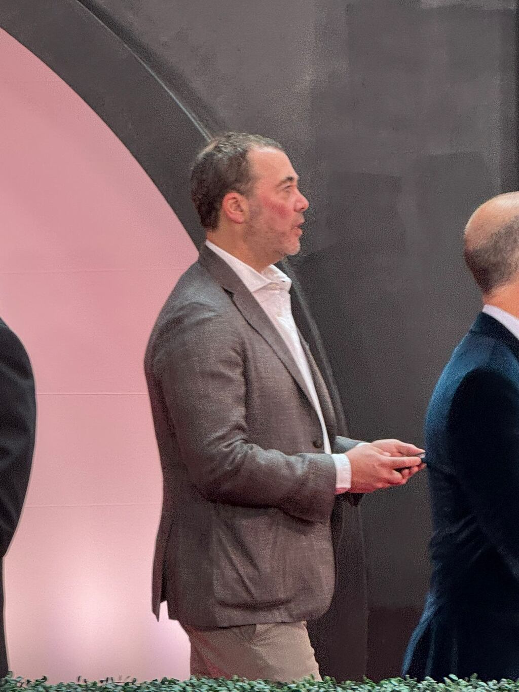 Washington Post CEO Will Lewis Seen on NFL Red Carpet After Axing ...