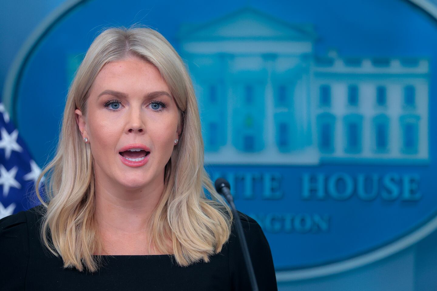 White House Press Secretary Karoline Leavitt Shrugs Off MAGA Fear of ...