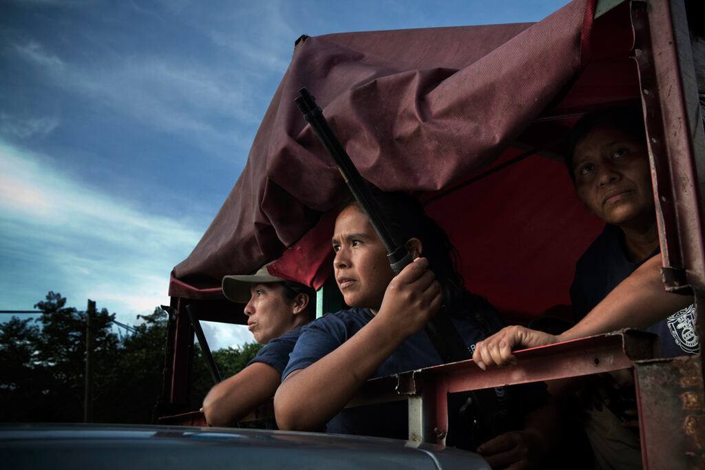Mexico's All-Female Vigilante Justice Squad (PHOTOS)