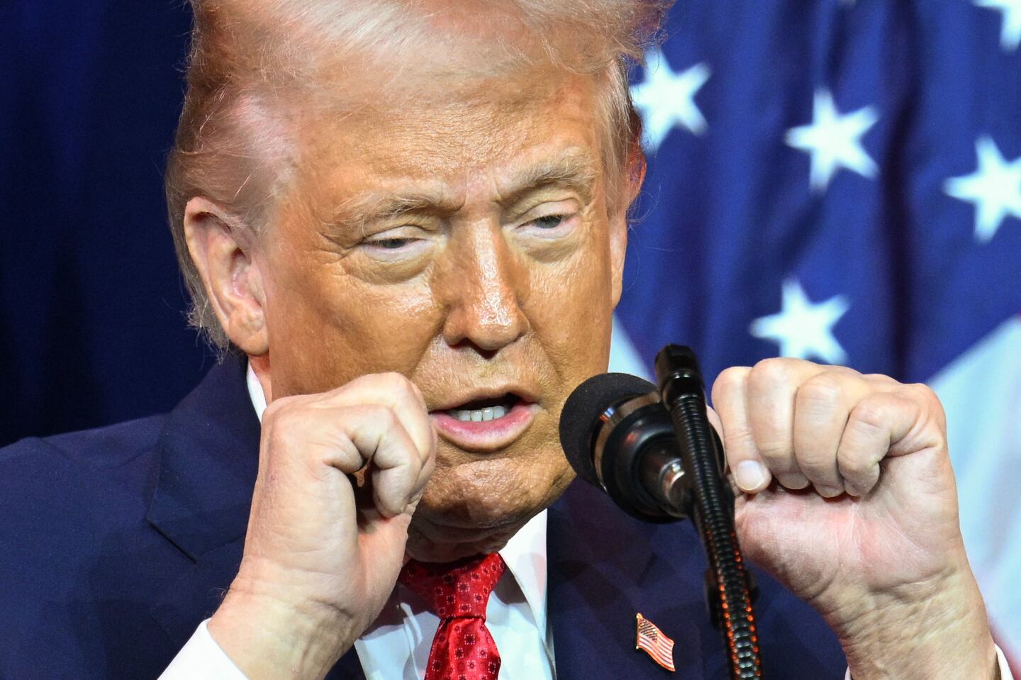 Trump, 79, Rambles About Donuts to Justify His Takeover Plot
