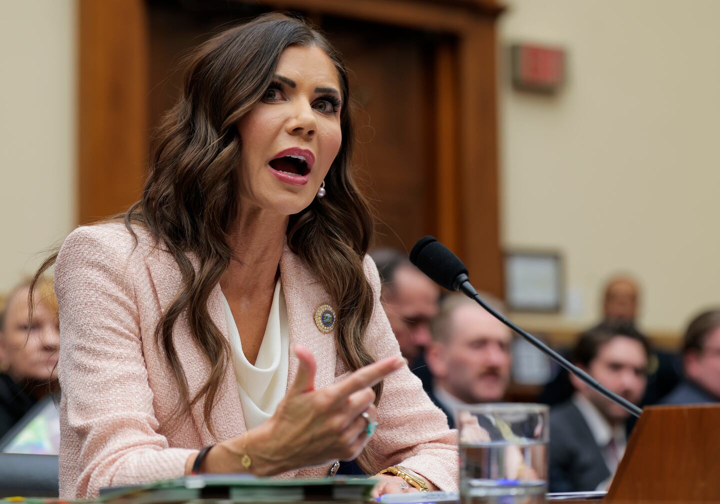 ICE Barbie Kristi Noem Finally Cornered On Alleged Affair With Corey ...
