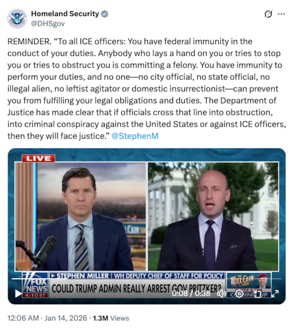 Stephen Miller’s Dark Message to ICE Agents Immediately Backfires