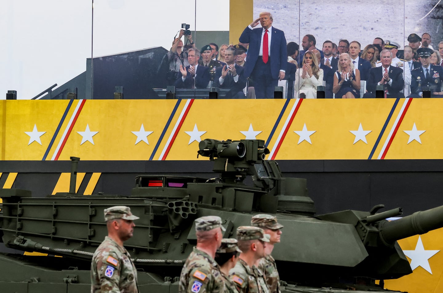 Truck Carrying Army Tank for Trump’s Parade Kills Pedestrian in D.C.