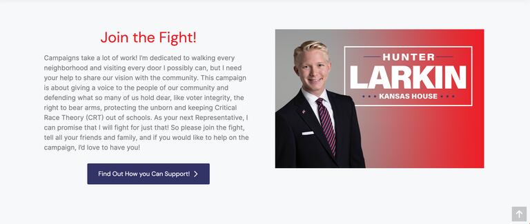 23-Year-Old Mayor Hunter Larkin Slams ‘Woke’ Challenge to His Trumpy Coup