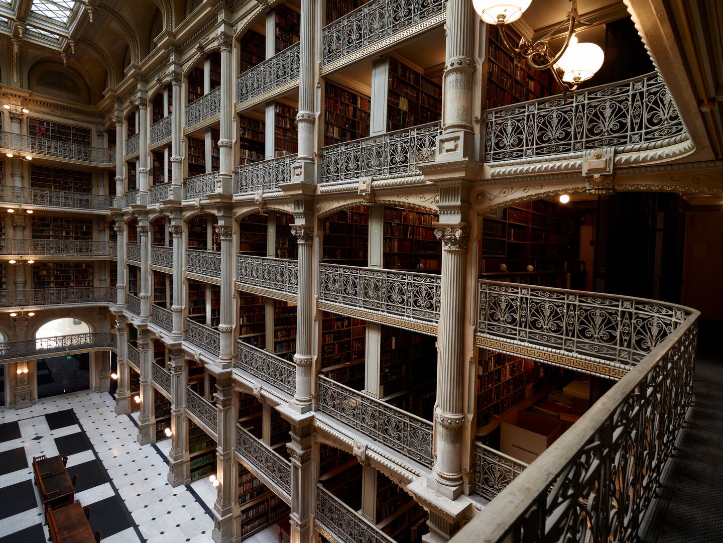 Peabody Library, Baltimore: The World’s Most Beautiful Libraries