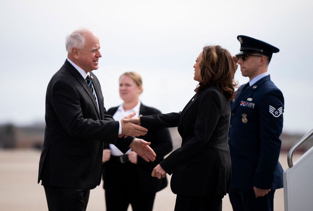 Kamala Harris Picks Minnesota Governor Tim Walz for VP Running Mate
