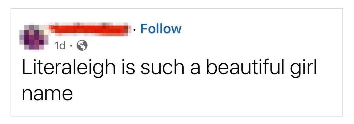 Meet the Subreddit Roasting Your Kid’s Hilariously Awful Name