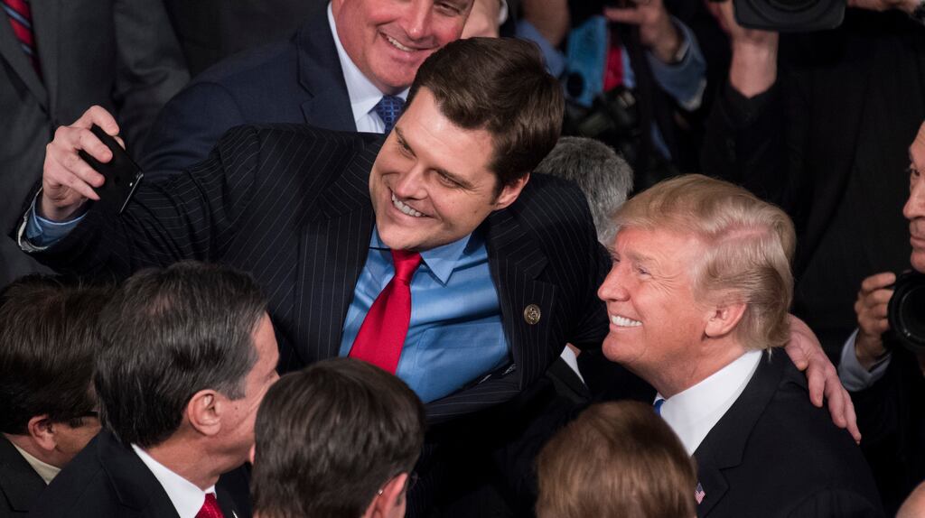 Matt Gaetz Caught Being Lashed by His Mom for Trump Criticism