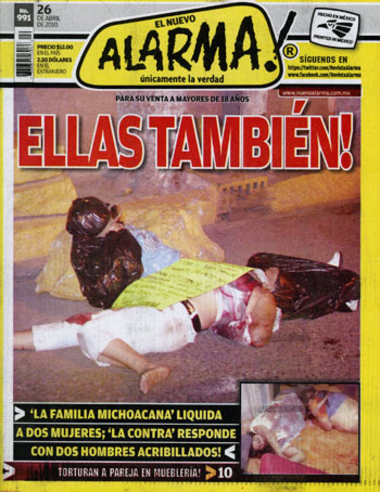 Mexico’s Drug War Tabloid: El Nuevo Alarma