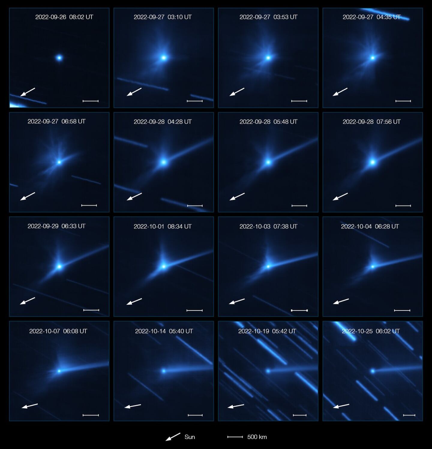 See These Stunning Pics of NASA’s Asteroid-Smashing DART Mission