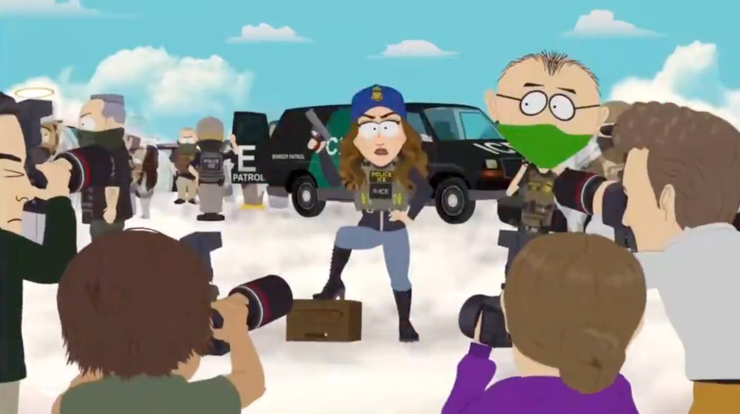 ICE Barbie Kristi Noem Lashes Out at ‘South Park’ After It Tore Her Apart