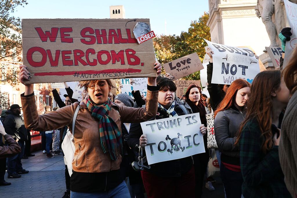 The Most Clever Signs of Anti-Trump Protests