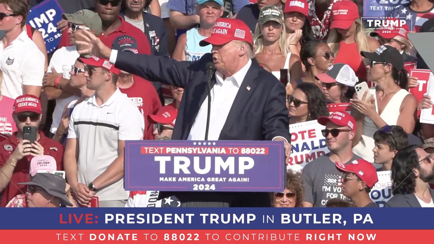 Frame-by-Frame: Video of Trump Pennsylvania Rally Shooting in Detail