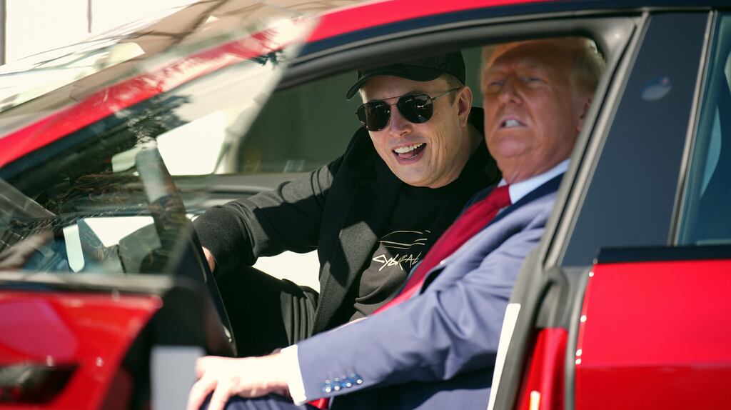 Musk Literally Gave Trump a Script for Desperate ‘Tesla Ad’